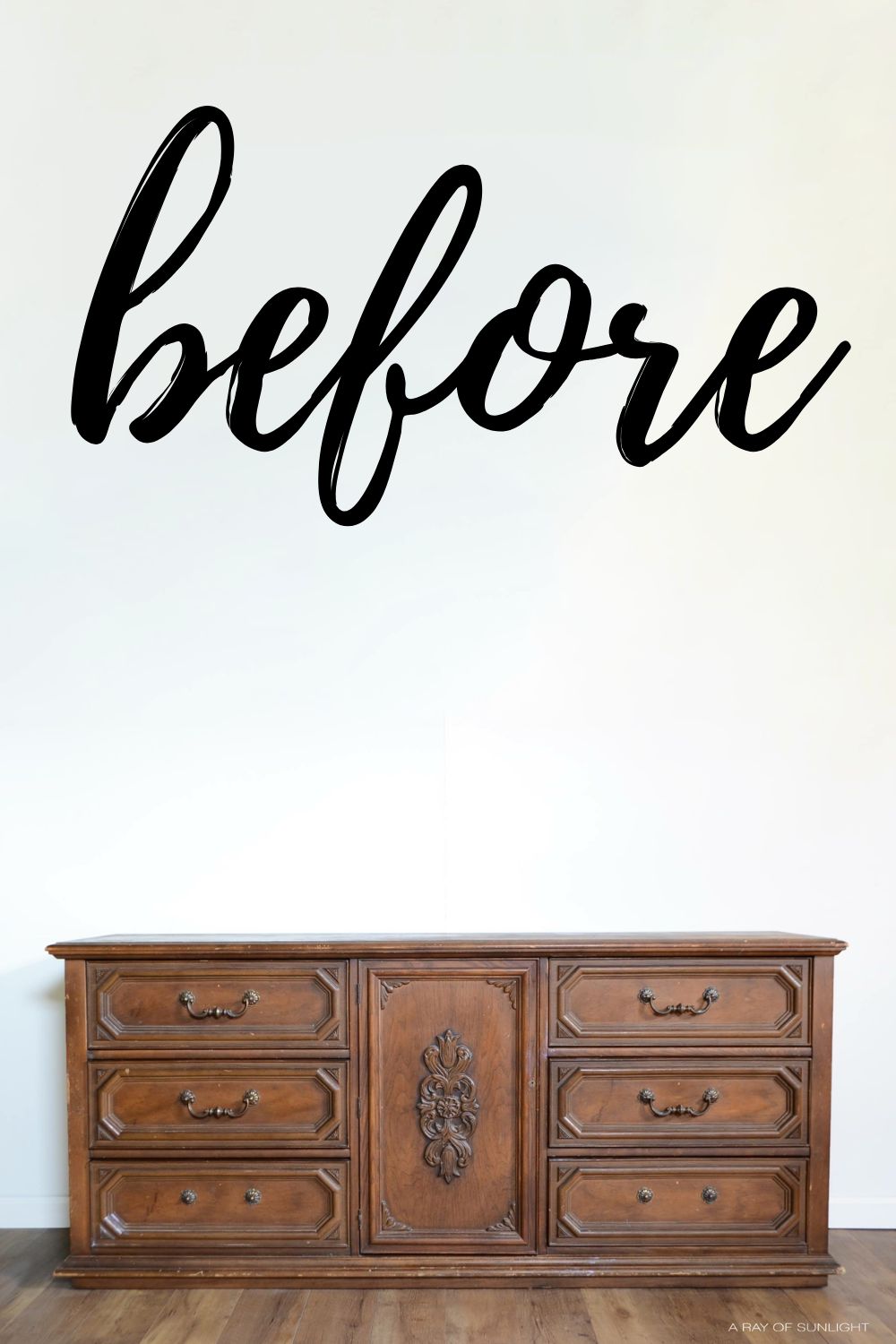 Adding Legs to a Dresser