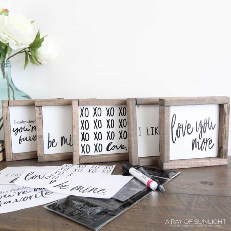 DIY So I Can Kiss You Anytime I Want Sign