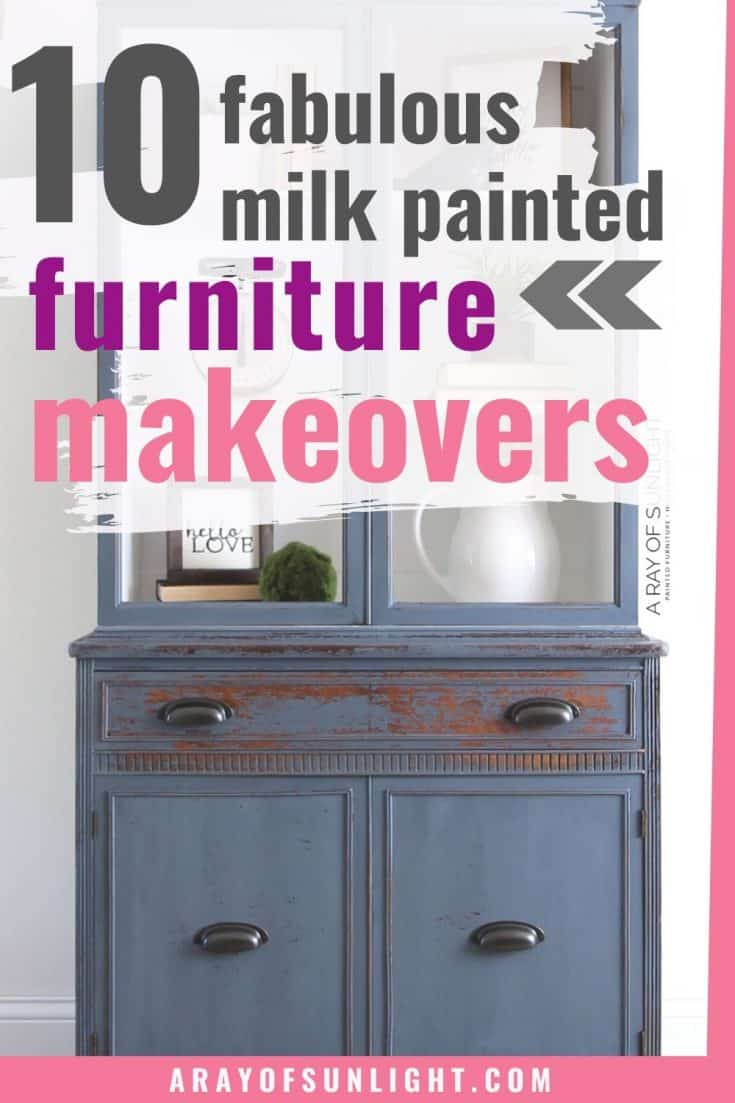 Milk Paint Tips, Tricks and Furniture Makeovers - A Ray of Sunlight