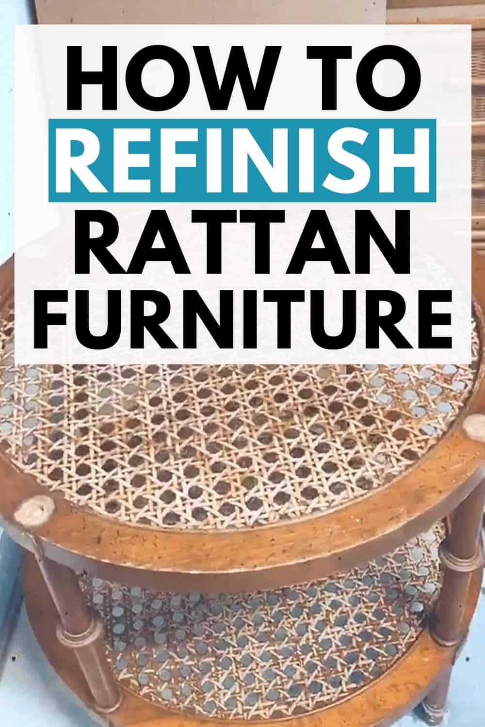 How to Refinish Rattan Furniture