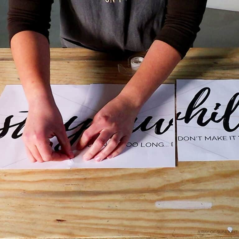 How To Paint Letters On A Sign How To Paint Letters On A Sign