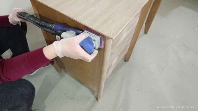 Laminate Desk Makeover