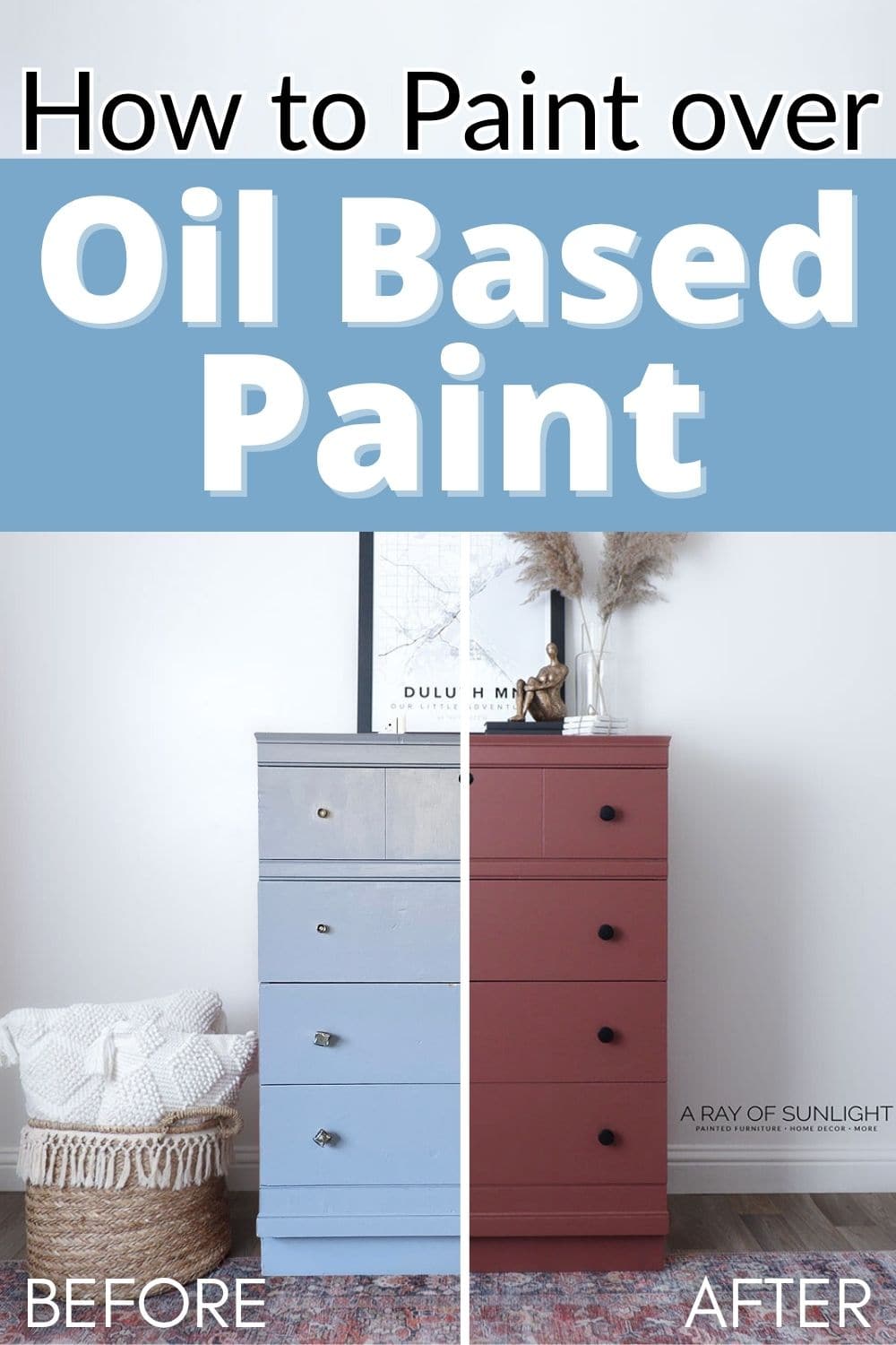 How to Paint Over Oil Based Paint