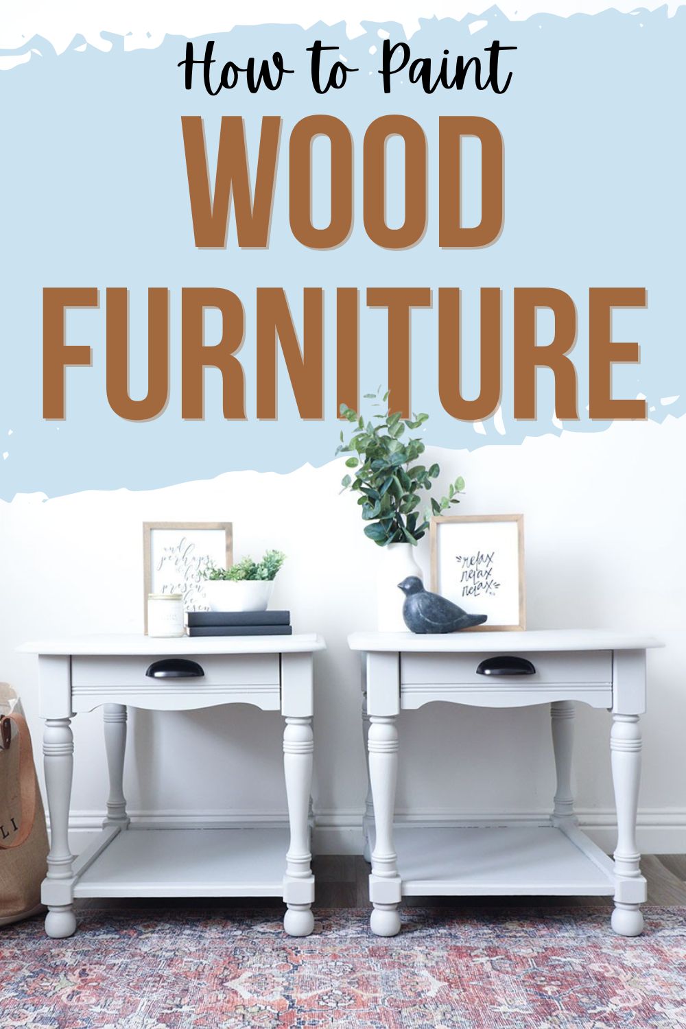 How to Paint Wood Furniture (Without Sanding or Priming)