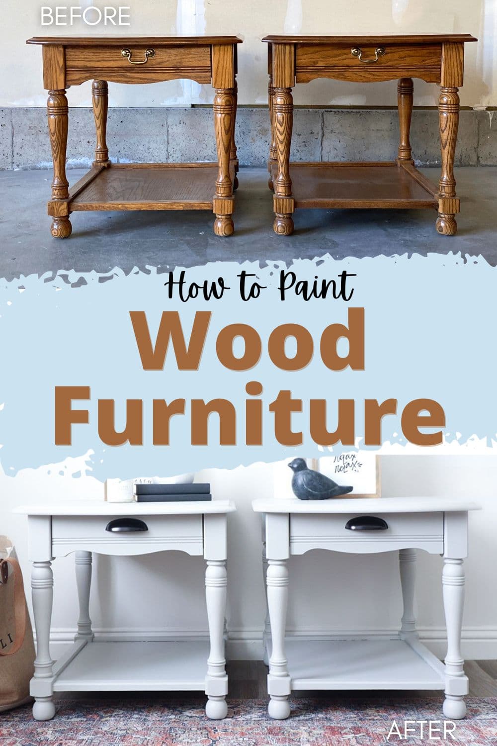 How to Paint Wood Furniture (Without Sanding or Priming)
