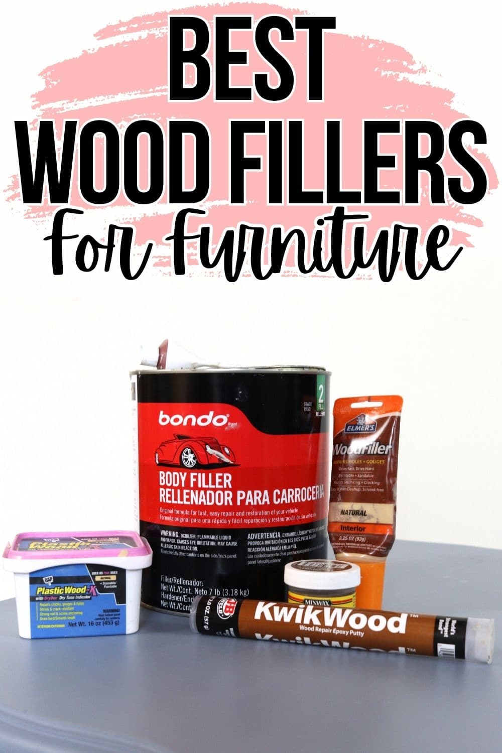 Best Wood Fillers for Furniture