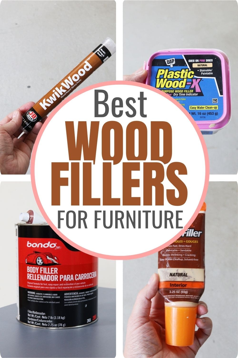 Best Wood Fillers for Furniture