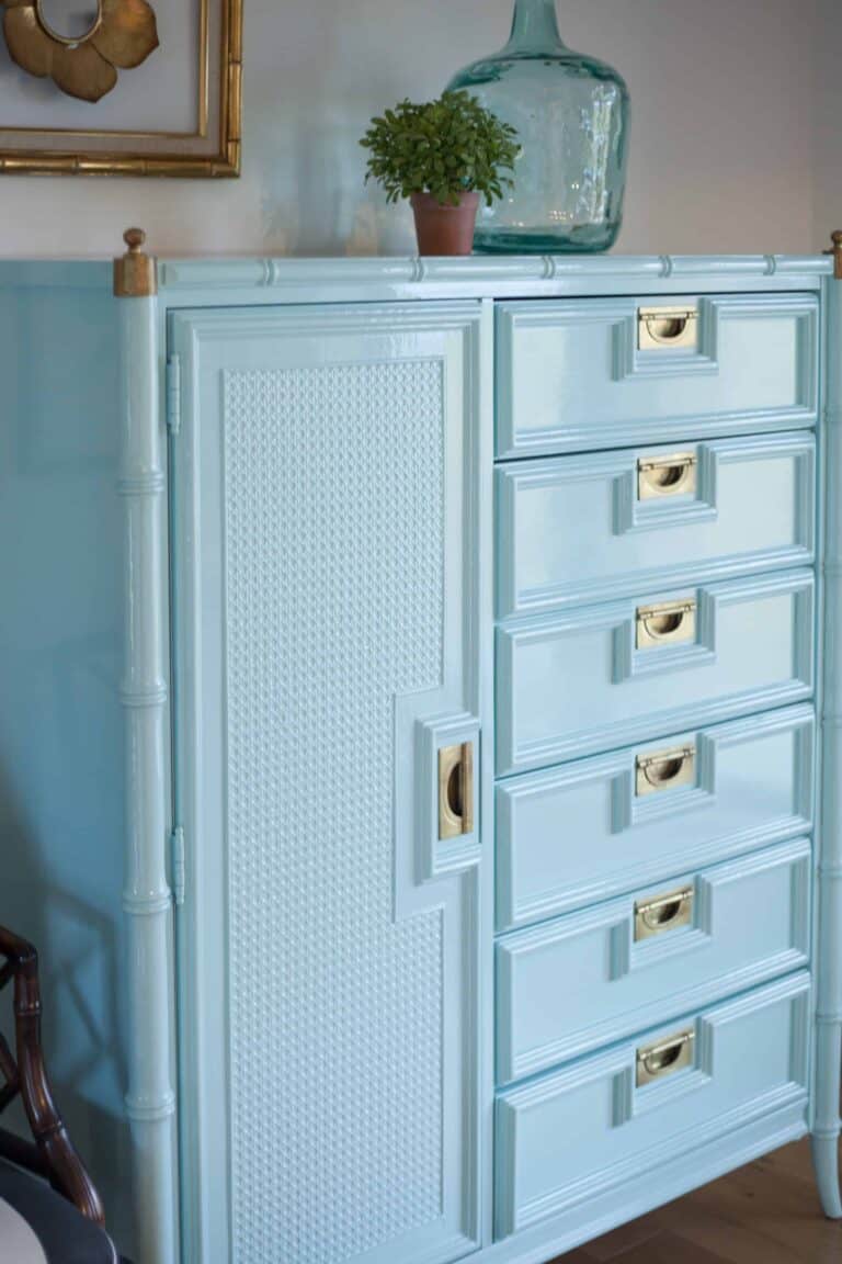 Light Blue Painted Furniture
