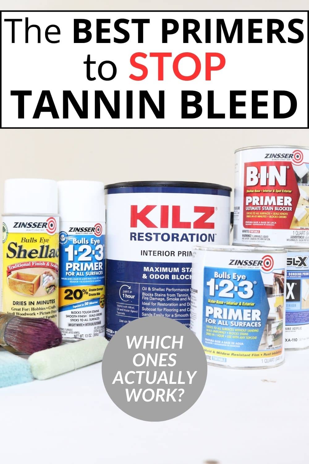 The Best Primers to Stop Tannin Bleed