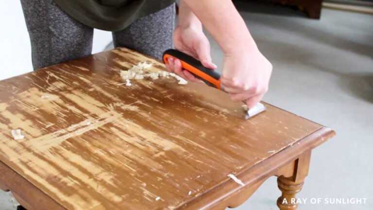 How to Use Waverly Chalk Paint and Wax