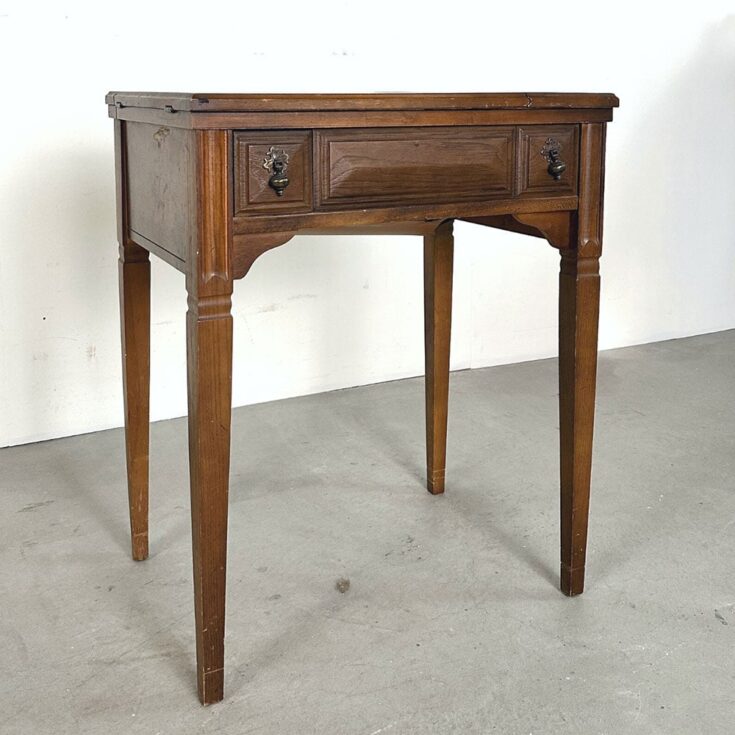 Painted Sewing Machine Table