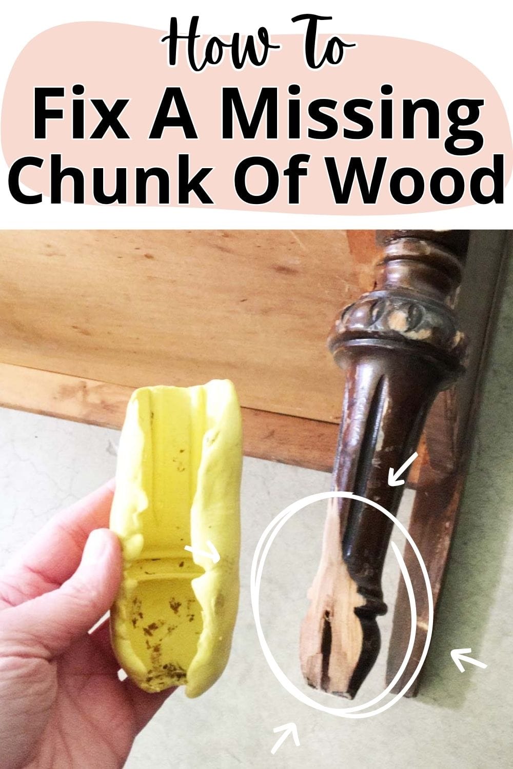 How To Fix A Missing Chunk Of Wood