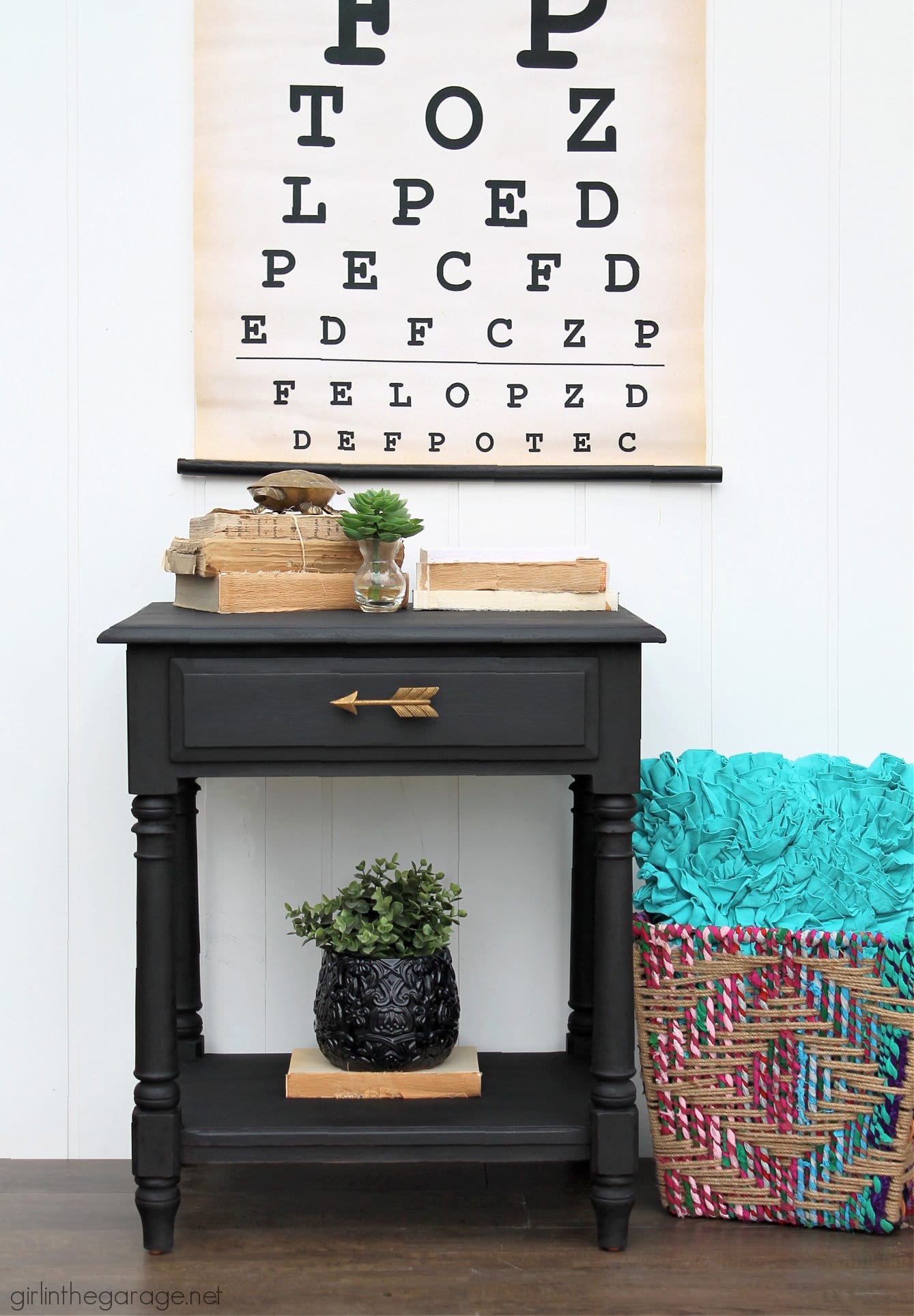 Black Chalk Painted Furniture
