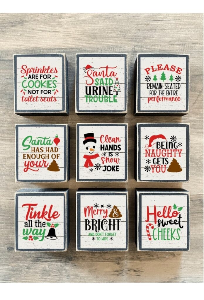 Funny Christmas Signs