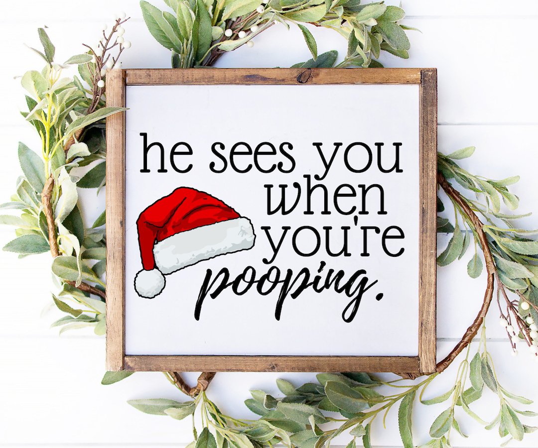 Funny Christmas Signs