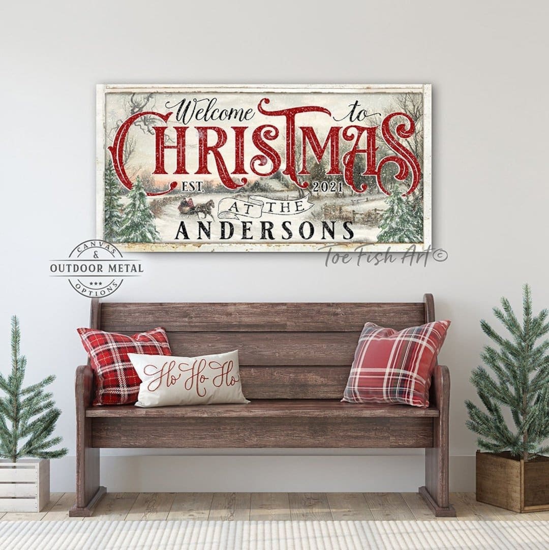 Large Christmas Signs