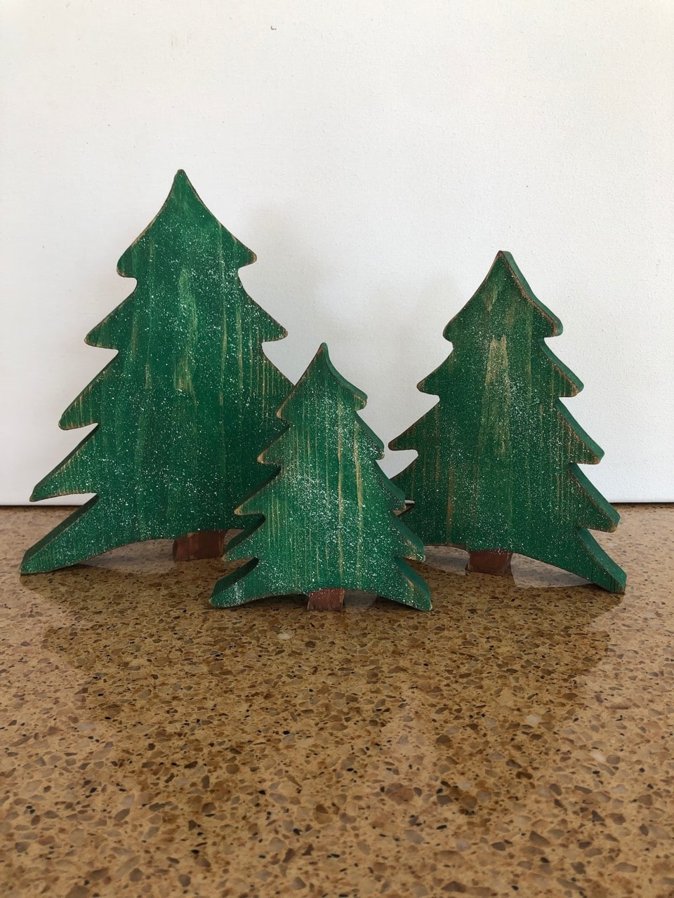 Small Wooden Christmas Trees