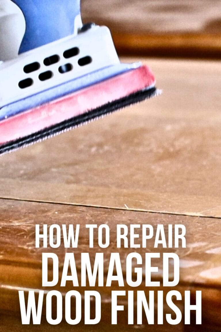 How To Repair Damaged Wood Finish