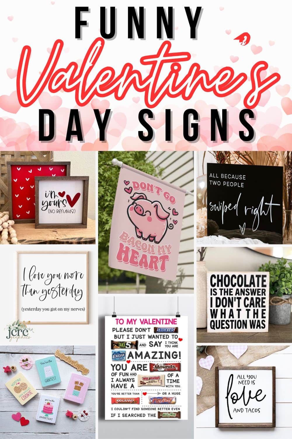 Funny Valentine's Day Signs