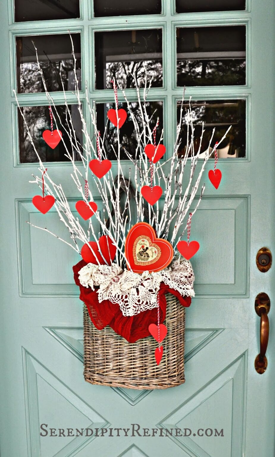 DIY Valentine Door Decorations