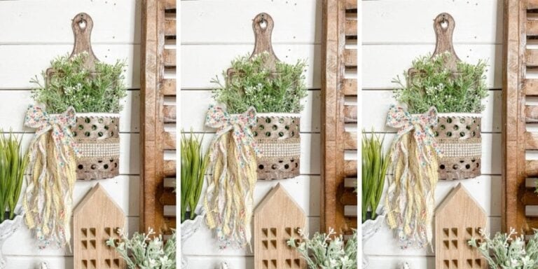 DIY Farmhouse Spring Decor