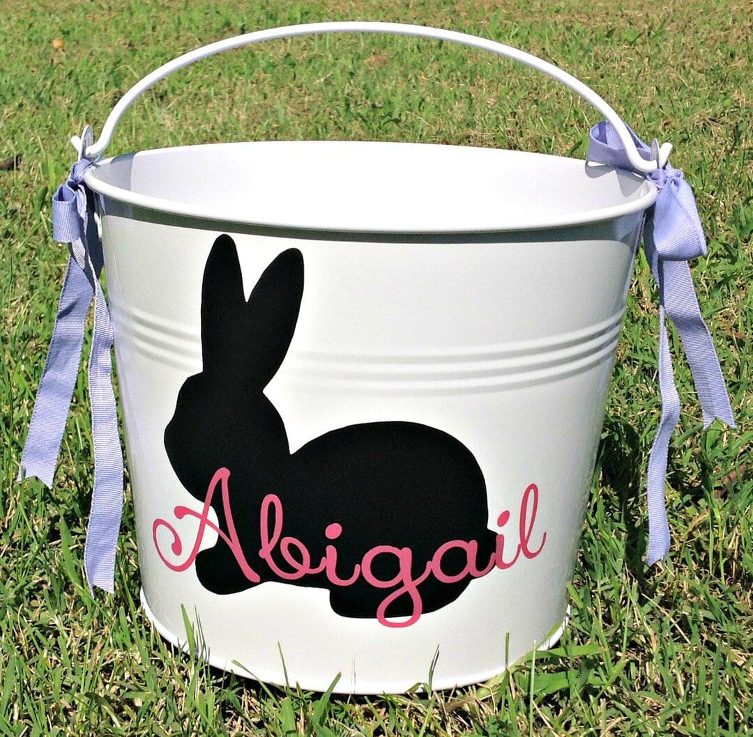 Easter Metal Buckets