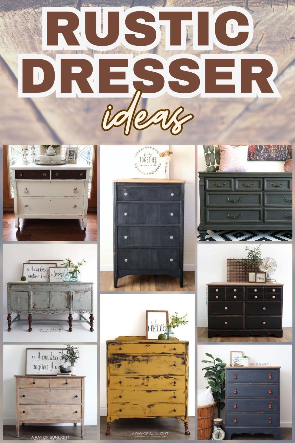 Rustic Dresser Ideas