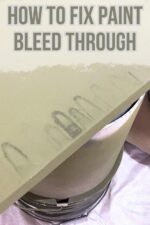 How to Fix Paint Bleed Through