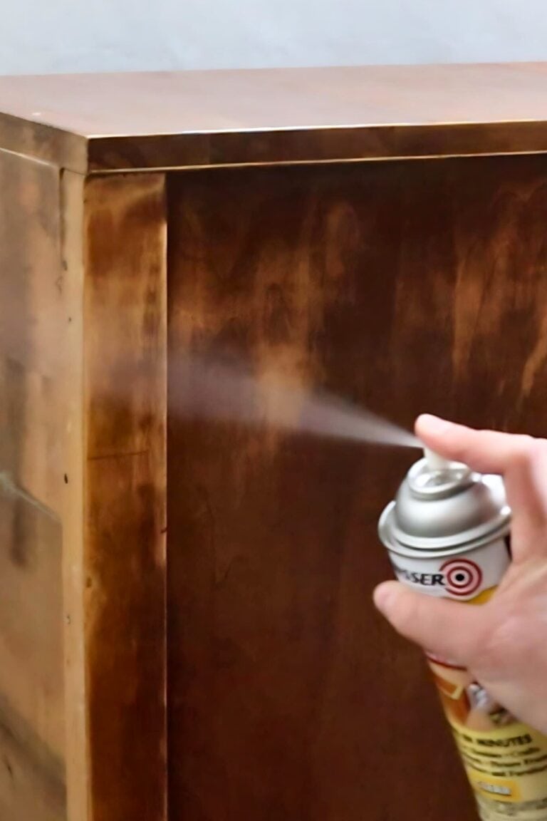 How to Spray Paint Wood