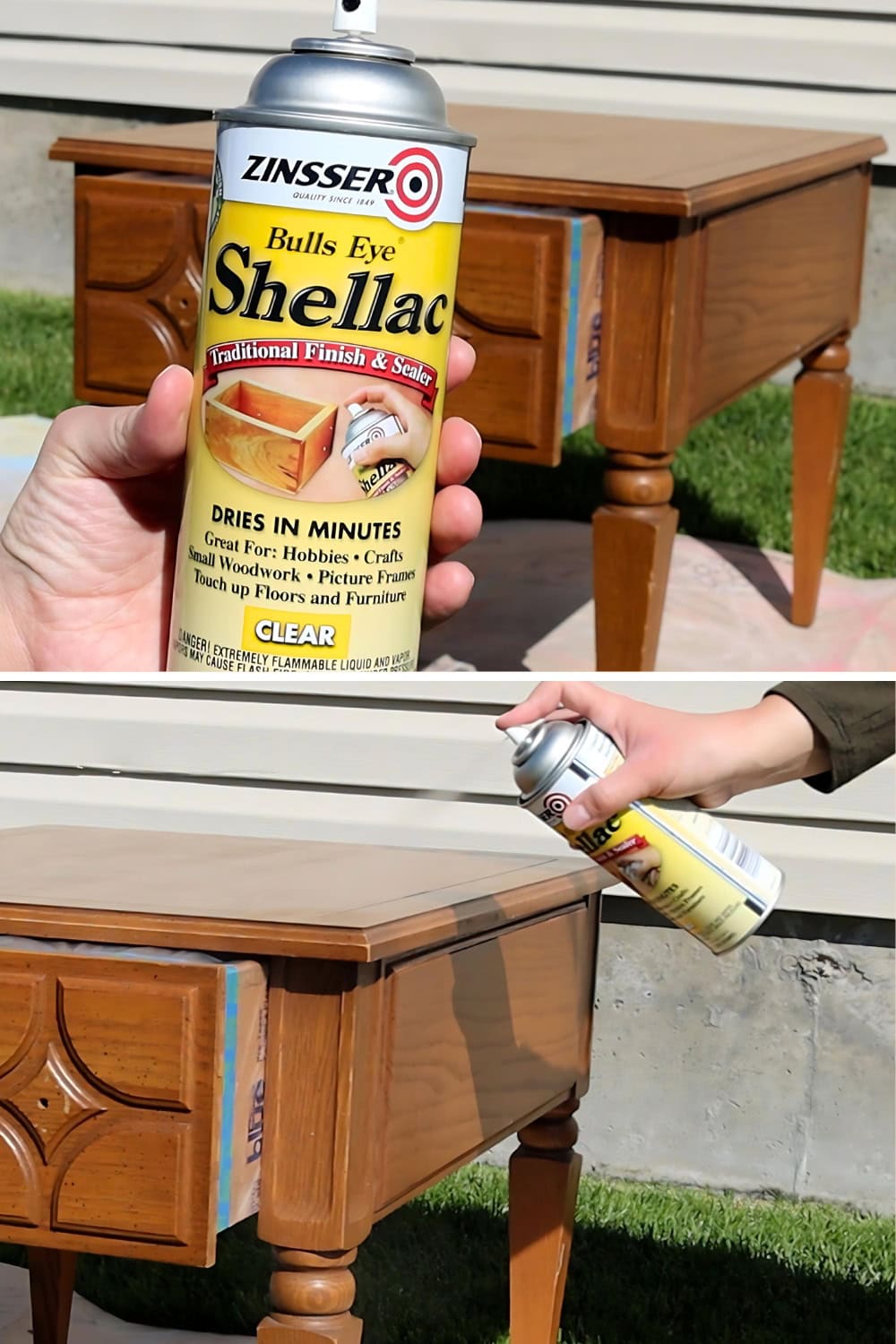 How to Spray Paint Laminate Furniture Without Sanding