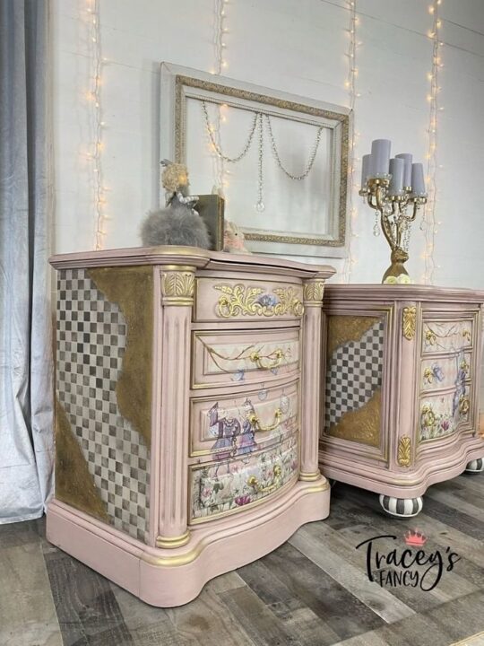 Mismatched Nightstands Ideas