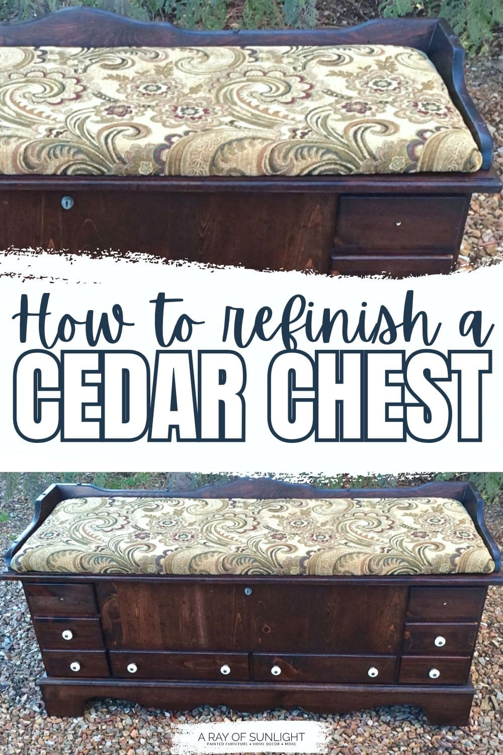 How to Refinish a Cedar Chest