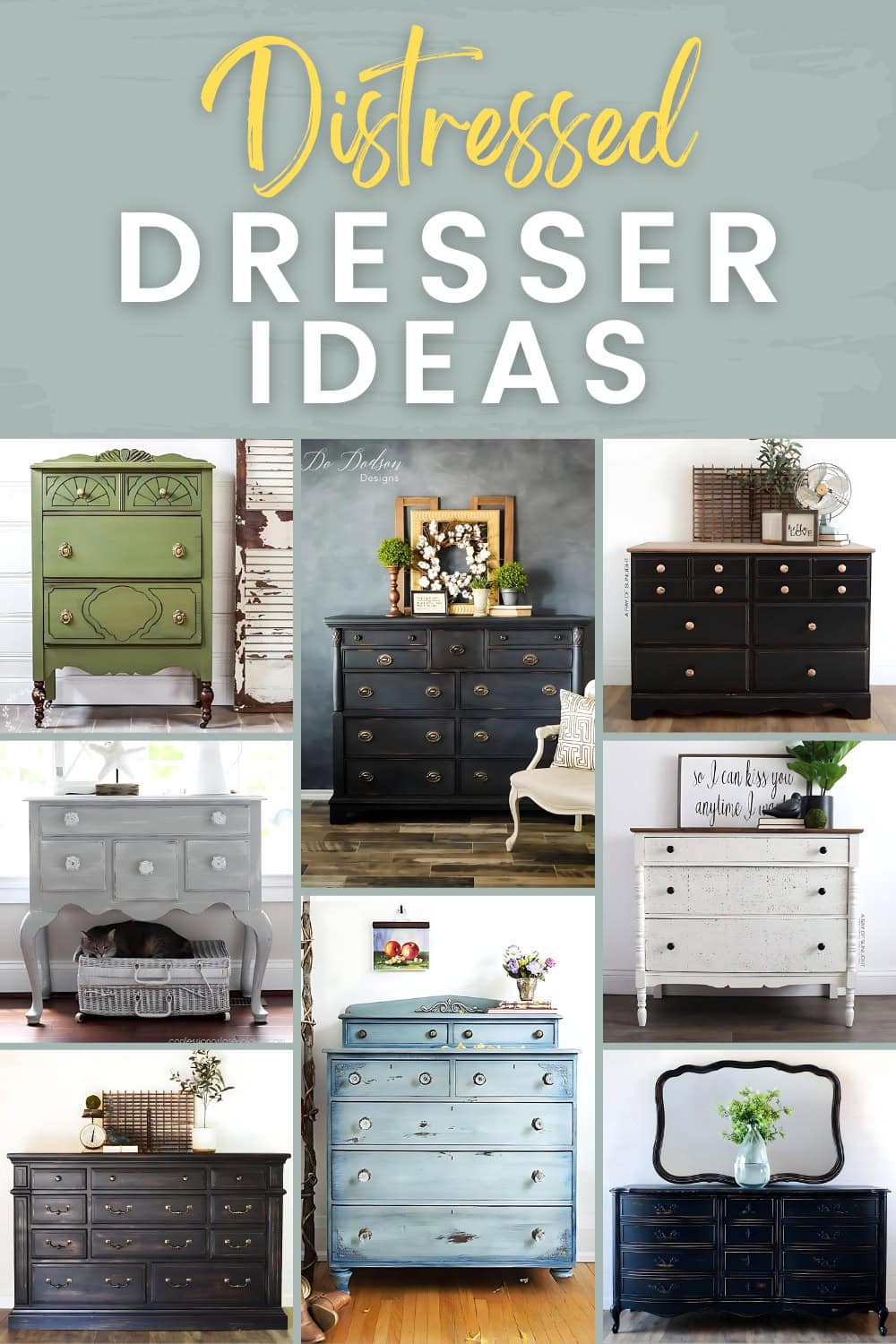 Creative Distressed Dresser Ideas to Elevate Your Home Decor