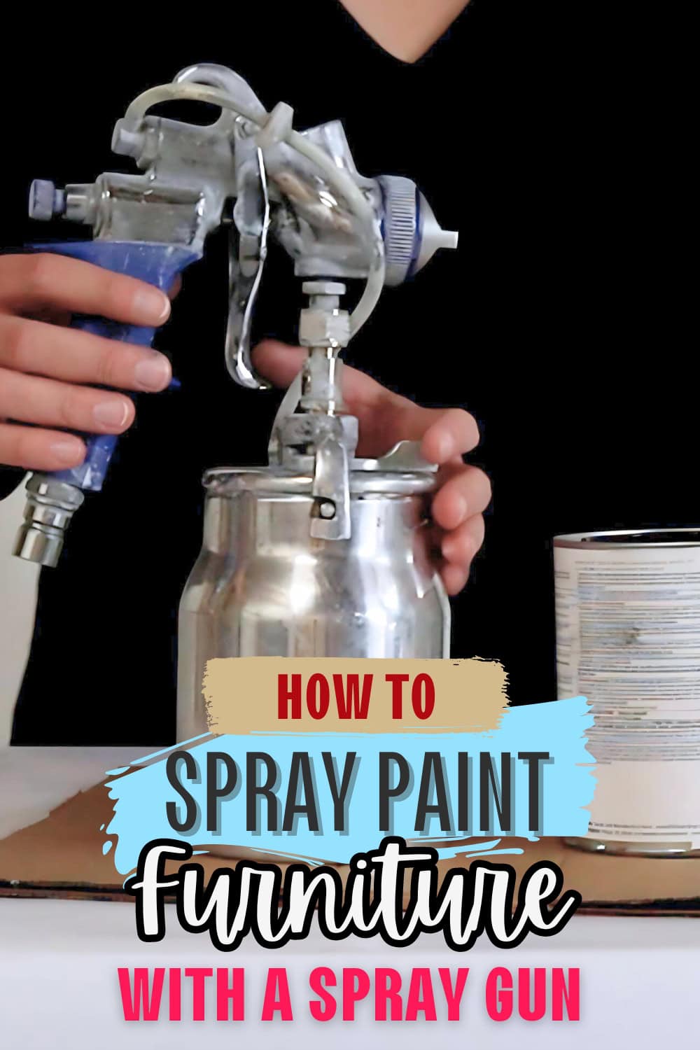 How to Spray Paint Furniture with a Spray Gun