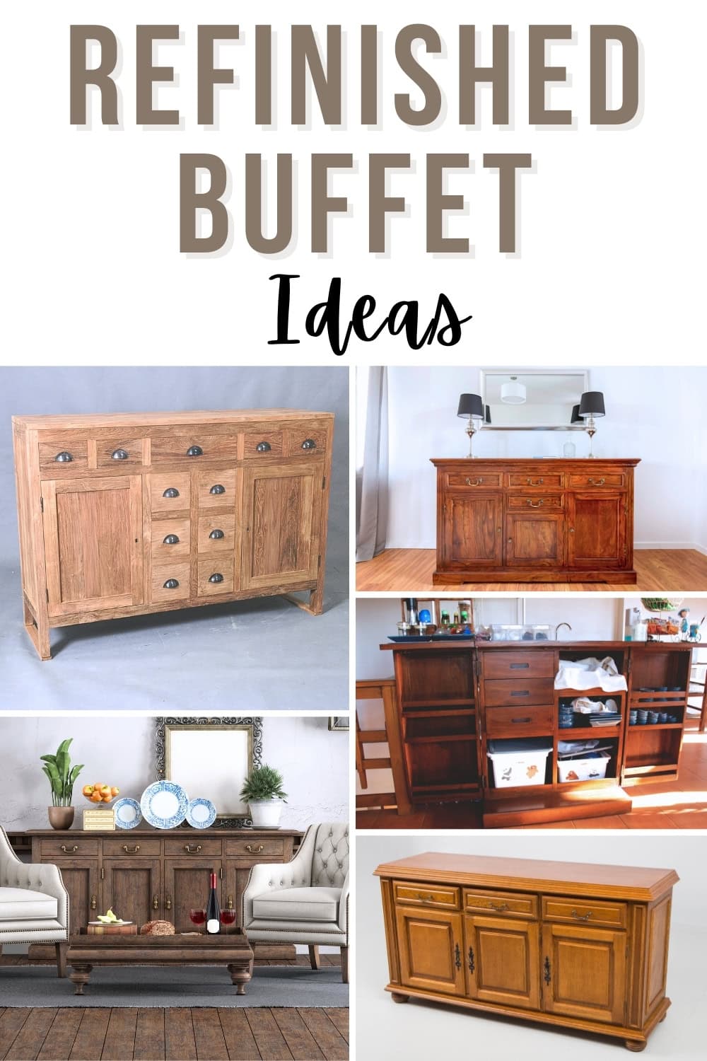 Refinished Buffet Ideas