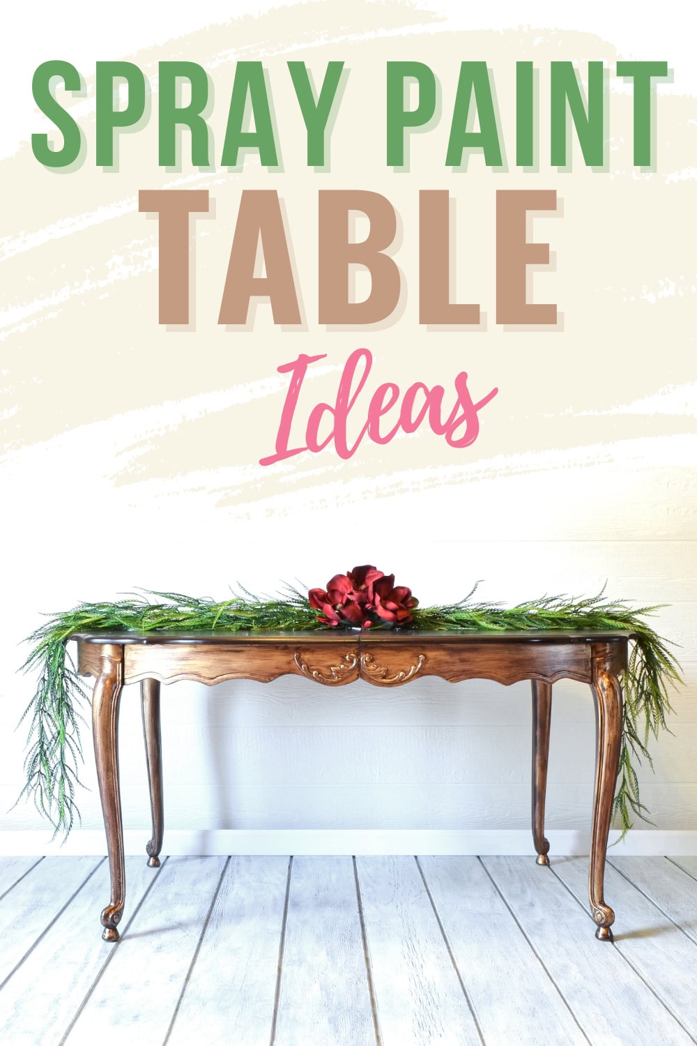 Spray Paint Table Ideas