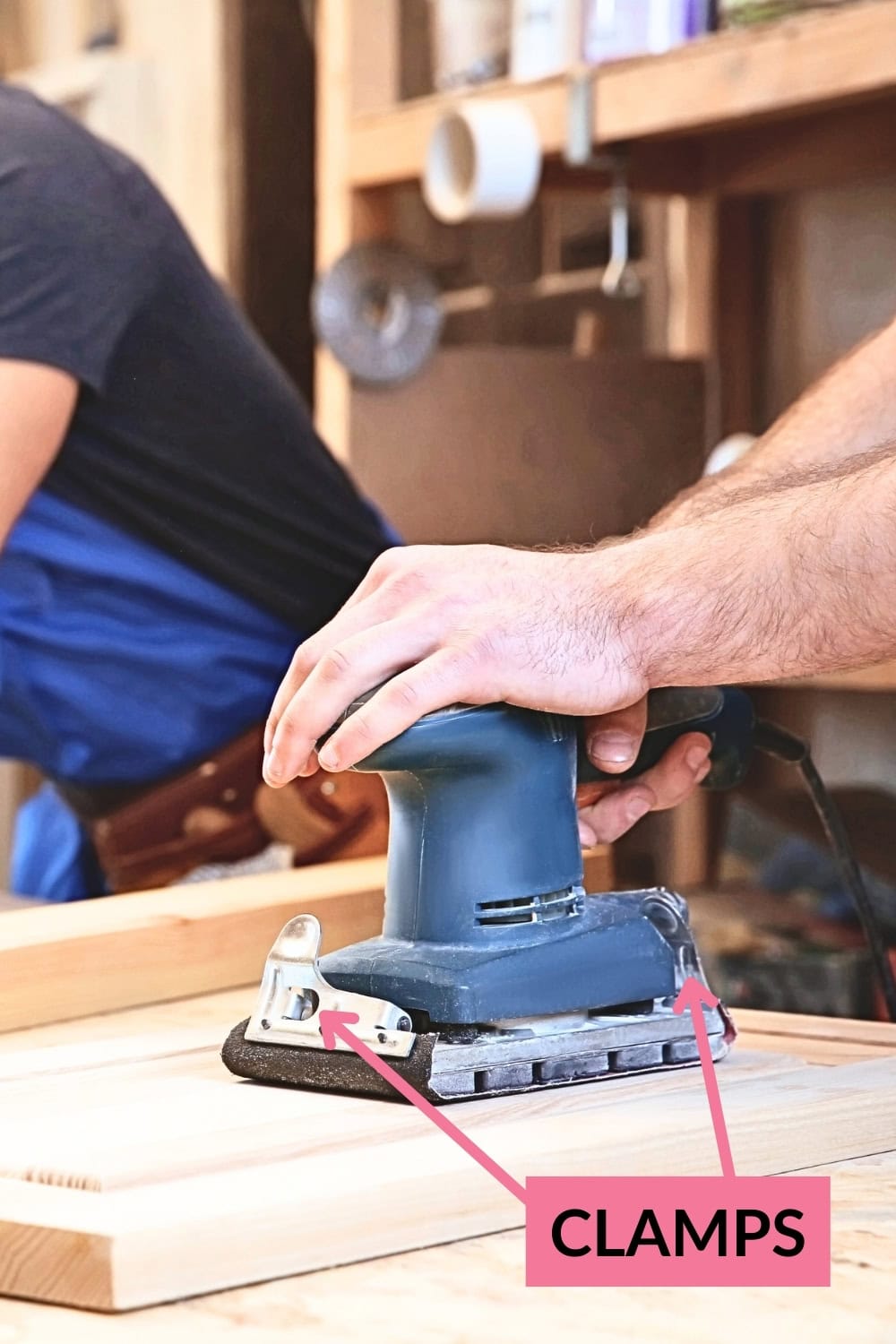 How To Attach Sandpaper To Hand Sander