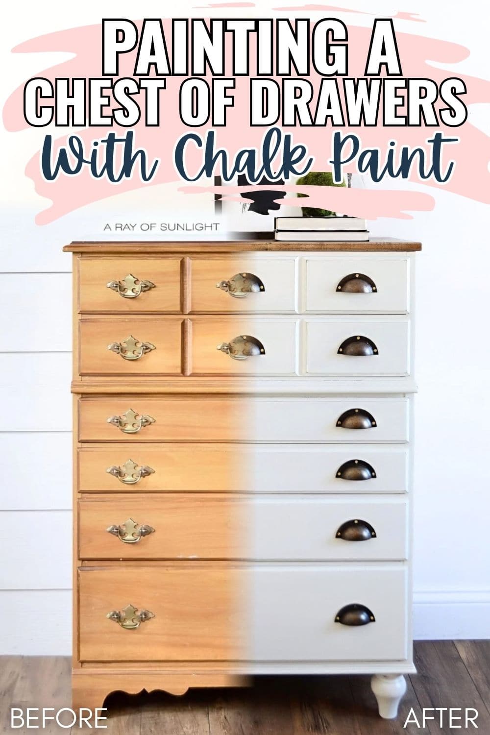 Painting a Chest of Drawers with Chalk Paint