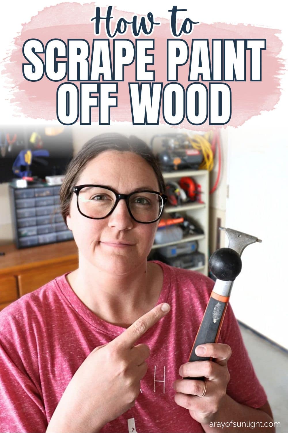 How To Scrape Paint Off Wood