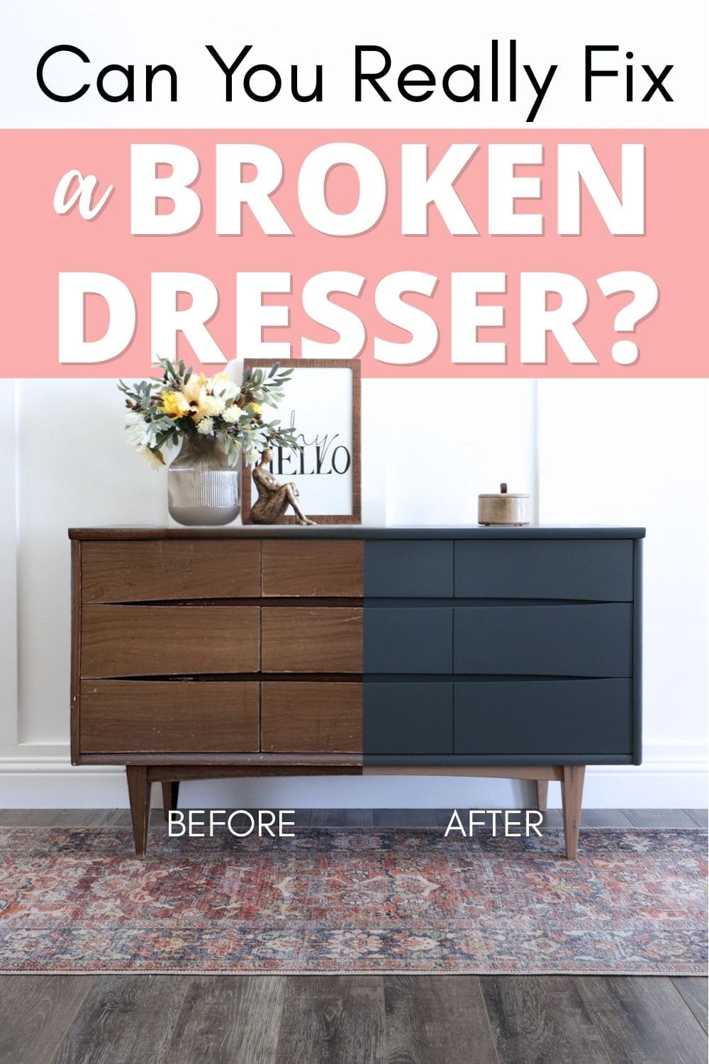 Can You Really Fix a Broken Dresser?