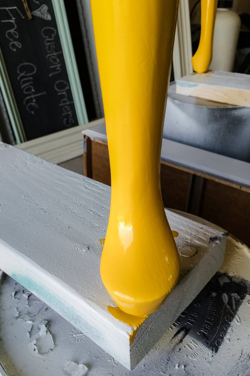 Painting Furniture With High Gloss Paint