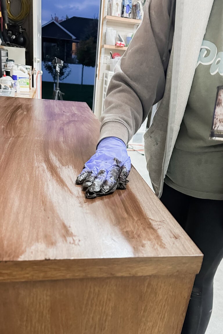 How to Restain a Dresser Without Stripping: My $70 Thrift Flip ...
