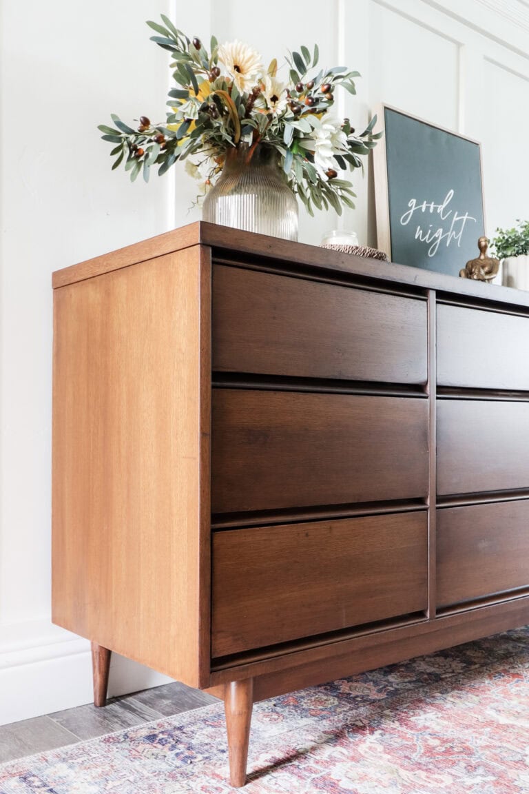 How to Restain a Dresser Without Stripping: My $70 Thrift Flip ...