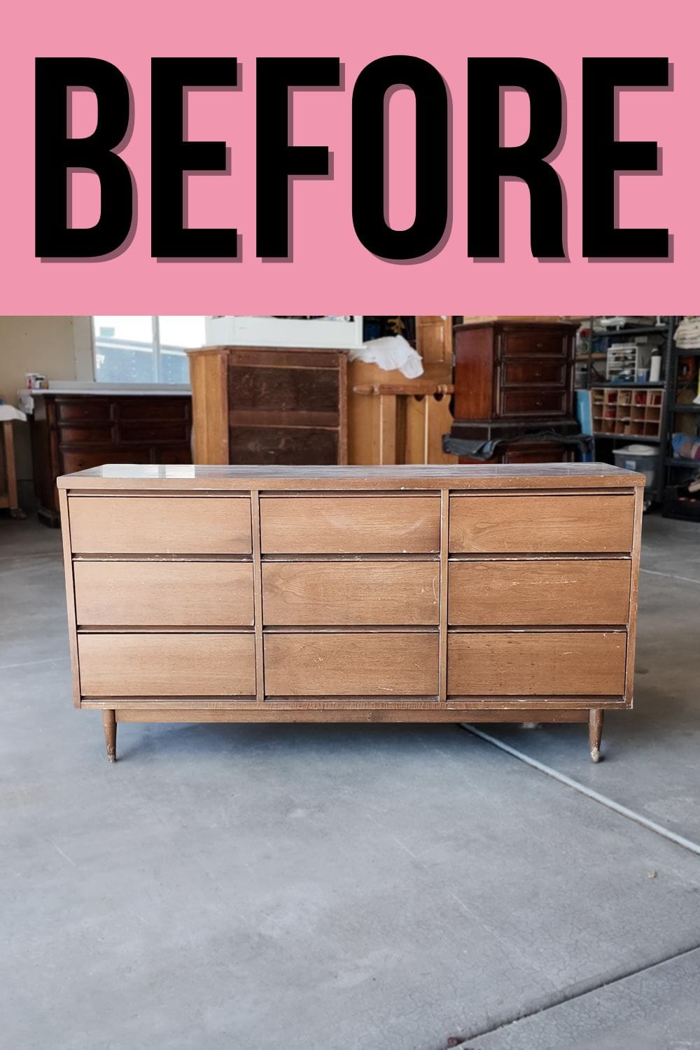 How to Restain a Dresser Without Stripping: My $70 Thrift Flip ...